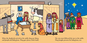 Sensory book: Touchy-Feely The Nativity, Usborne – One Two Play